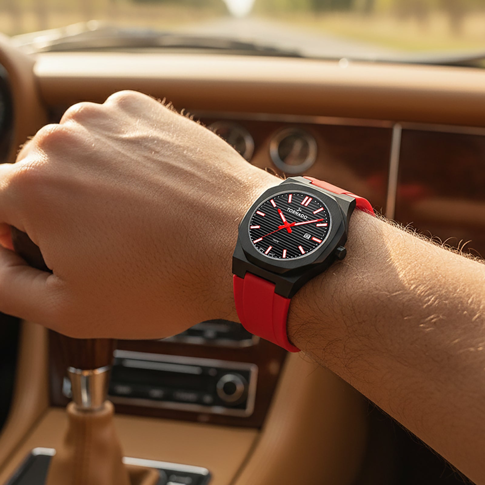 Buy Spectra Analog Watch Red - T22002-BSRB, Online Watches for Men UAE ...