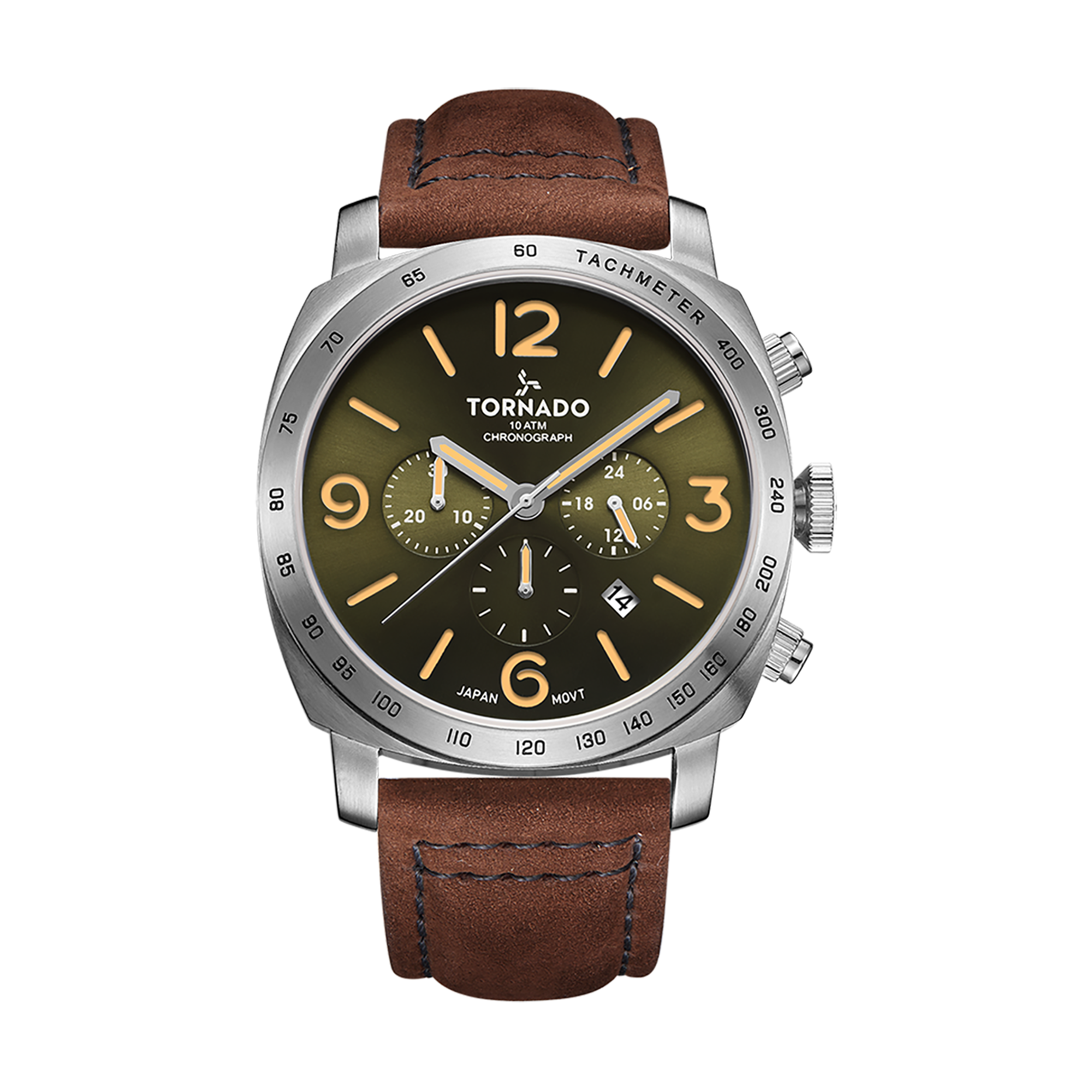 Buy Lumina Chronosphere Chronograph Watch Brown - T9102-SLDH, Online ...